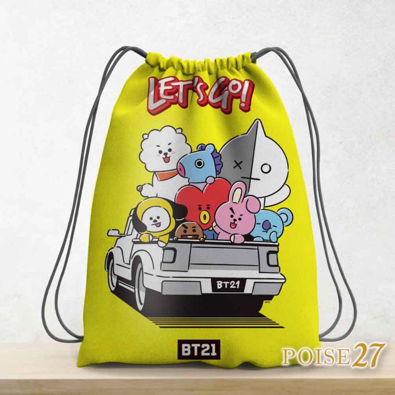 Jual Tas Serut Ransel | Tas Senam Fitness Gym | Tas Santai Backpack ...