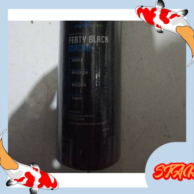 Jual aquascape pupuk cair FERTY BLACK macro 250 ml | Shopee Indonesia Jual aquascape pupuk cair FERTY BLACK macro 250 ml | Shopee Indonesia