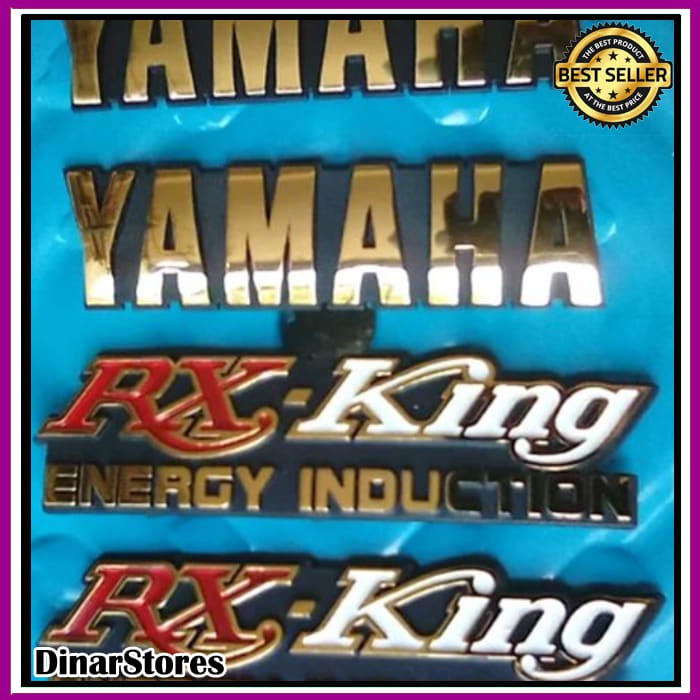 Jual Yamaha RX King Set Emblem Tangki dan Emblem Box Aki | Shopee Indonesia