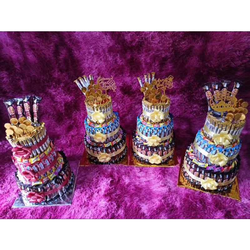 Jual TOWER SNACK ULTAH - TOWER SNACK - BUCKET SNACK - SNACK TART ...