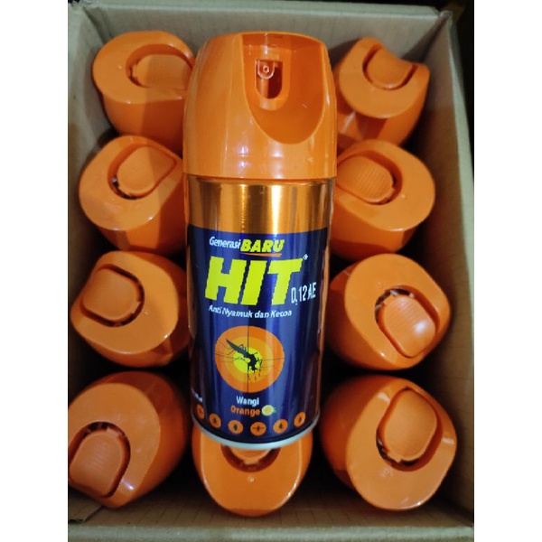 Jual (COD)SEMPROTAN NYAMUK HIT ORANYE DAN UNGU 180ML | Shopee Indonesia
