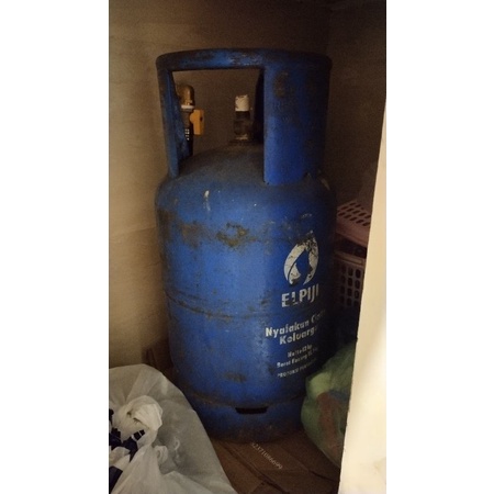 Jual Tabung Gas Kosong tabung gas biru 12 kg khusus Medan | Shopee ...