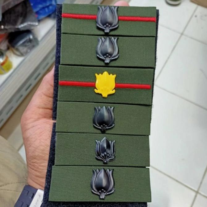 Jual Pangkat Topi Pet Komando PDH-PDL Model Logam ( Mayor Dan Letkol ...