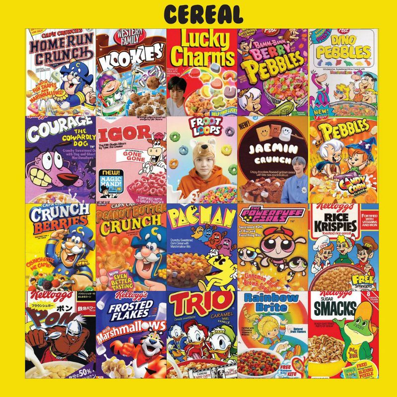 Jual CEREAL POSTER DINDING WALL COLLAGE KIT | Shopee Indonesia