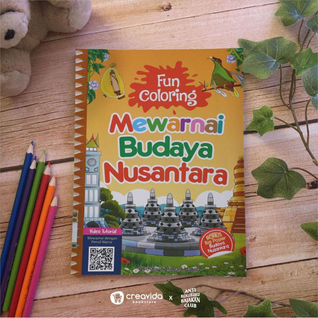 Jual Fun Coloring Mewarnai Budaya Nusantara (Original) | Shopee Indonesia