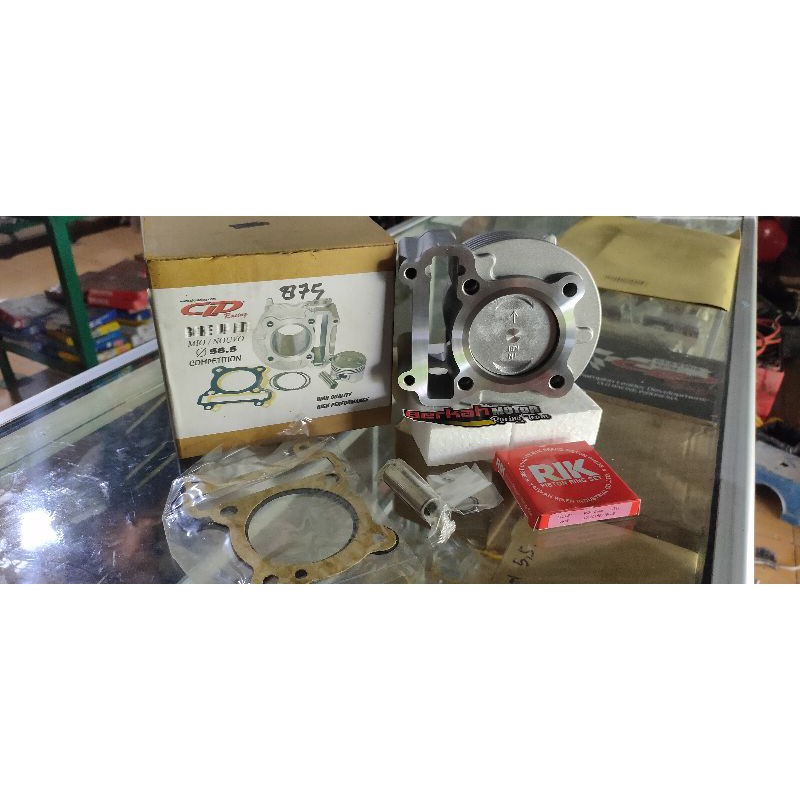 Jual BLOK SEHER SET BORE UP KIT CLD RACING MIO/NOUVO OS 58,5 MM | Shopee Indonesia