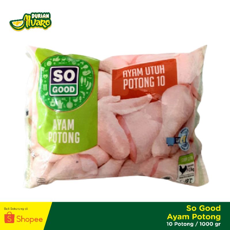 Jual So Good Ayam Potong 1 kg | Shopee Indonesia