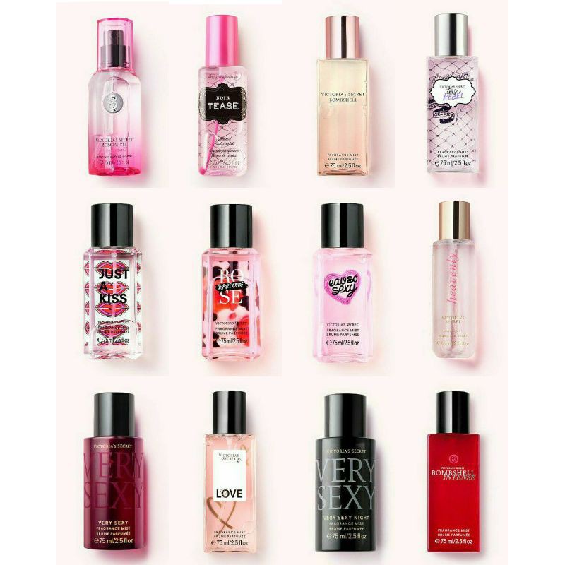 Jual VS Victoria Secret TRAVEL LUXURY FRAGRANCE MIST 75 ml collection ...
