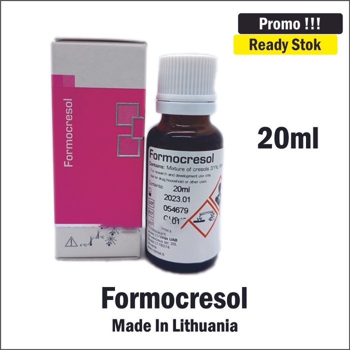 Jual Formocresol Made In Lithuania 20ml | Shopee Indonesia
