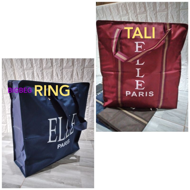 Jual (bigbeg) Tas Belanja Tanggung 44x48 cm Tali Panjang Kuat Shopping ...