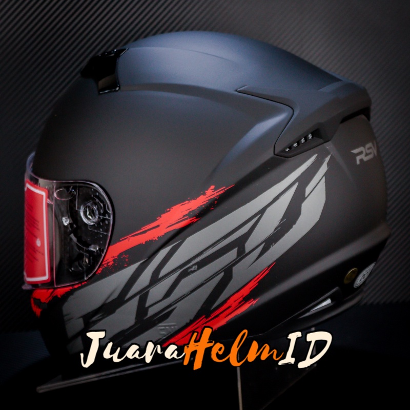 Jual RSV HELM FF500 MOTIF TYPHOGRAPHY 2.0 / BLACK DOFF / FF 500 ...