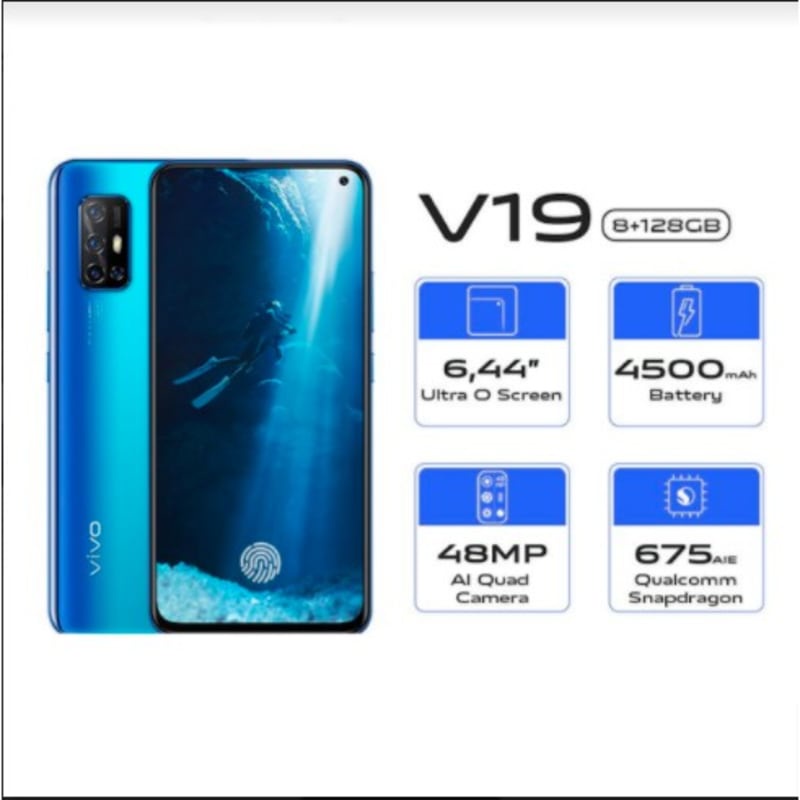Jual Vivo V19 [8/128] RAM 8GB ROM 128GB | Shopee Indonesia