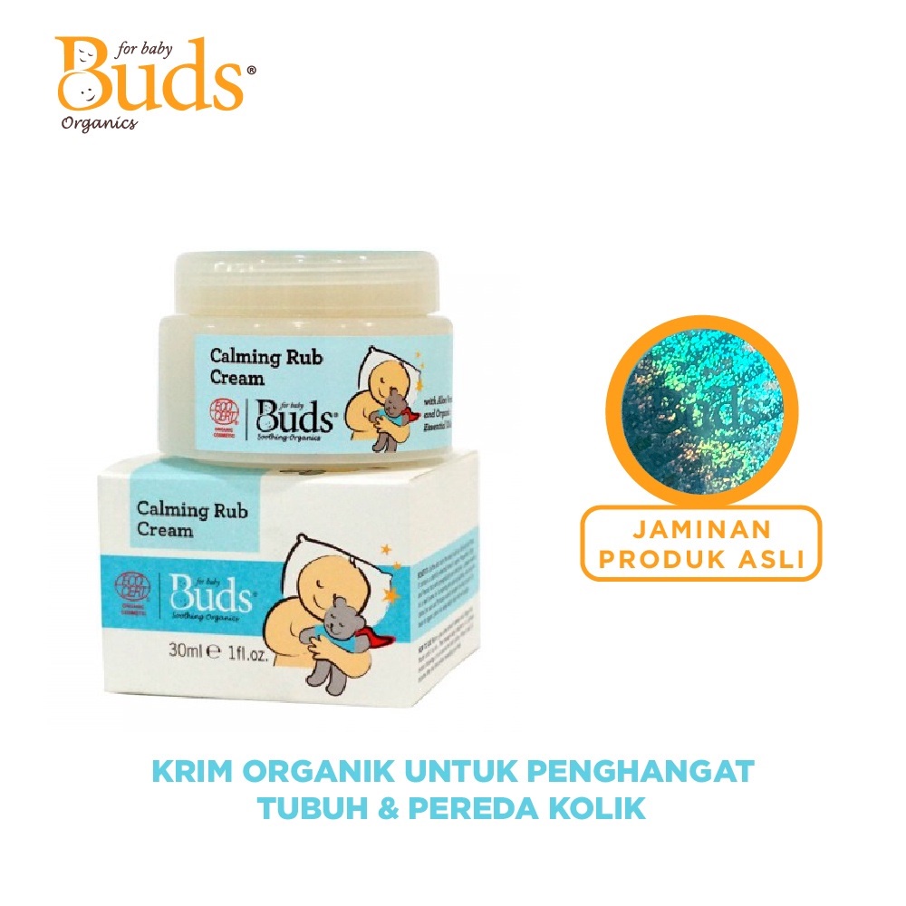 Jual Buds Organics - Calming Tummy Rub Cream 30ml | Shopee Indonesia