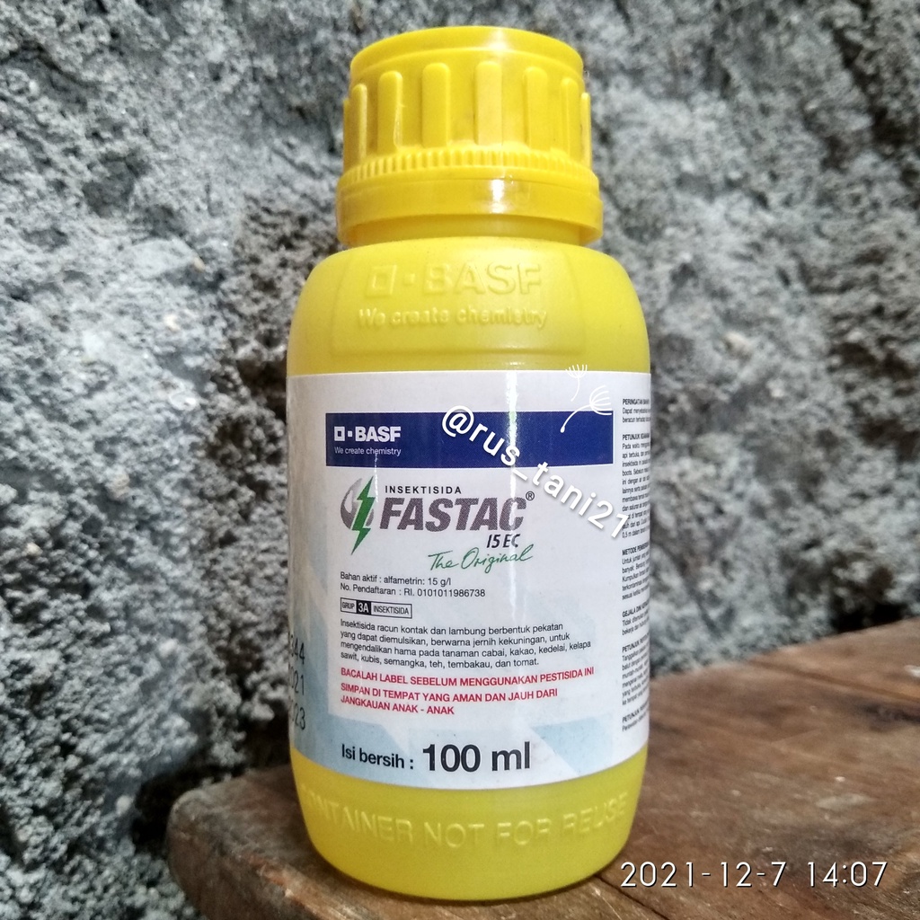 Jual Insektisida FASTAC 15EC 100ml bahan aktif : Alfametrin 15g/l ...