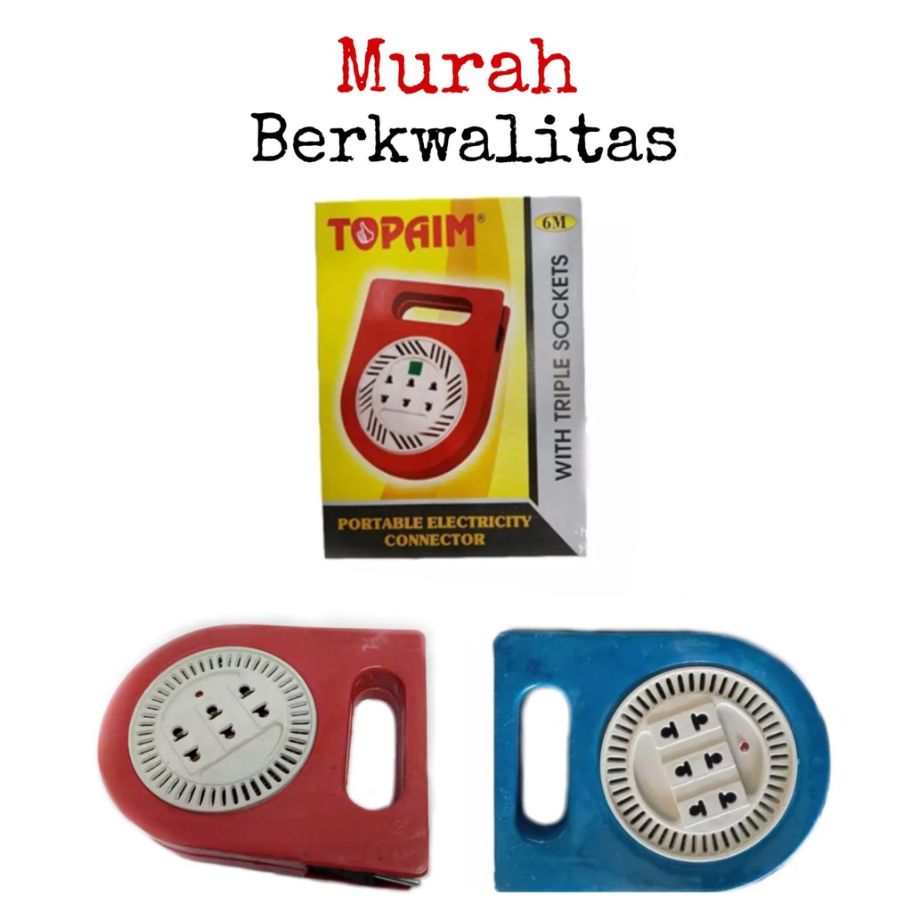 Jual Kabel Roll / Kabel Roll 6M / Colokan Listrik / Kabel Box 6M ...