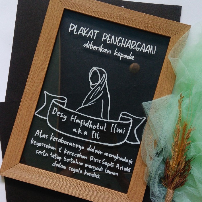 Jual Lettering on Acrylic A4 | Lettering Akrilik A4 | Shopee Indonesia