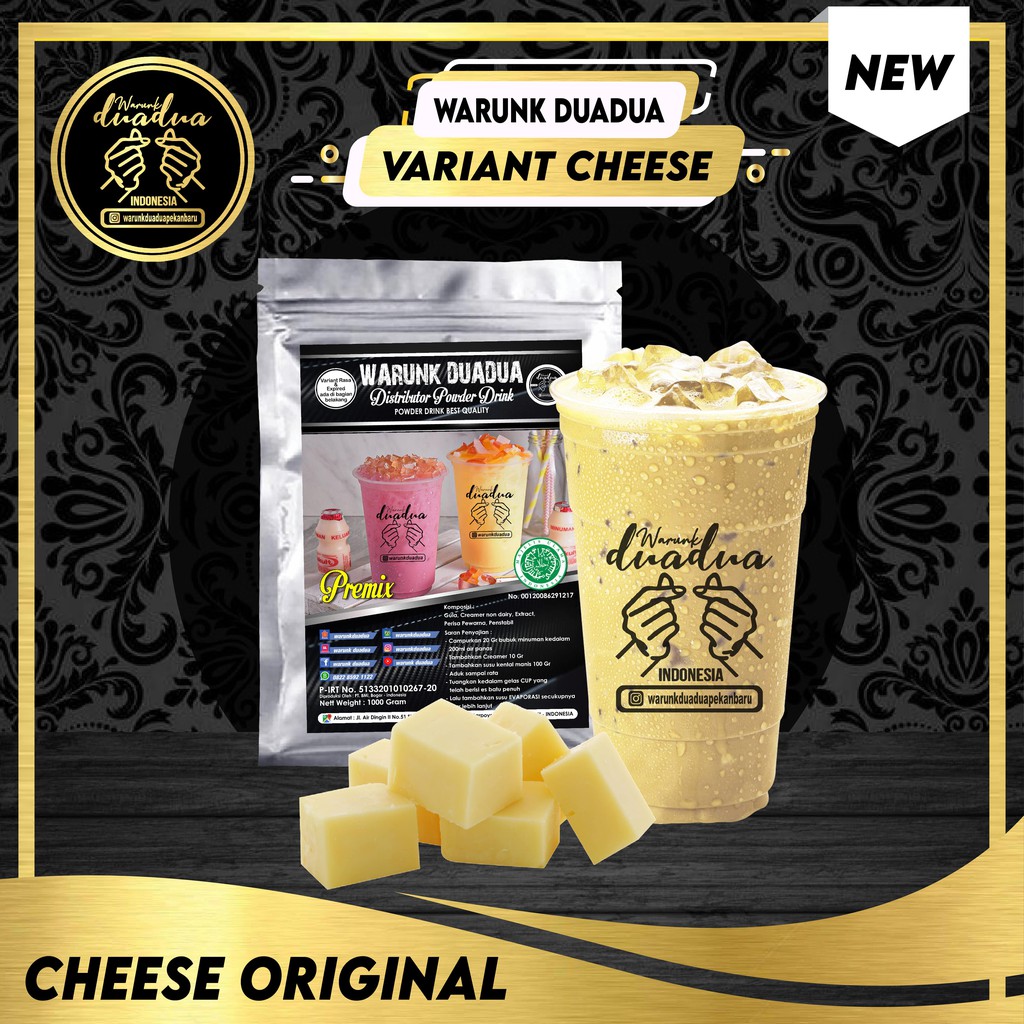 Jual CHEESE ORIGINAL 1kg / Bubuk Minuman Premix Rasa Cheese Original ...
