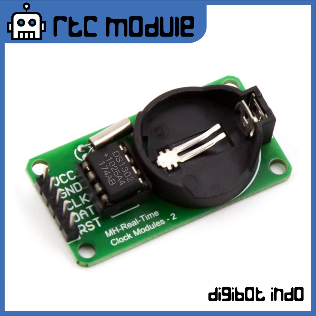 Jual DS1302 RTC / Real Time Clock Module | Shopee Indonesia