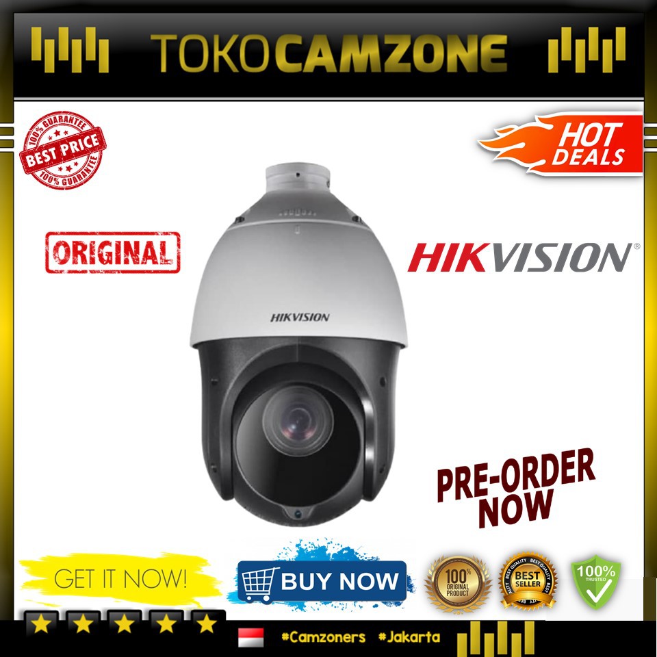 Jual Hikvision IP PTZ Camera 2MP With 25X Zoom, 100M Night Vision ...