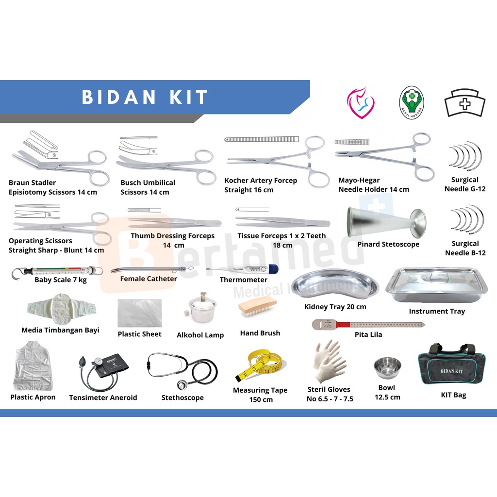 Jual Bidan KIT / Nurse KIT / Nursing KIT | Shopee Indonesia