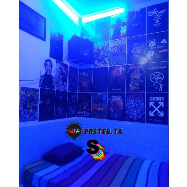 Jual Poster kamar cowok | poster dinding kamar | poster A3 Besar ...