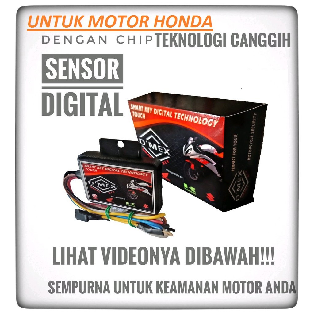 Jual Pengaman Motor / Alarm Motor Dmex ( INI Ada Alarm Ya Klakson Jangan Salah Beli ) | Shopee ...