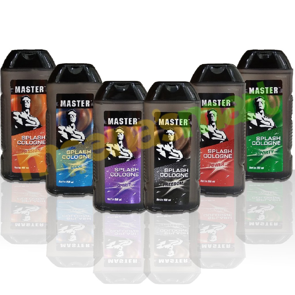 Jual MASTER Splash Cologne 150mL | KEMASAN RANDOM | Shopee Indonesia