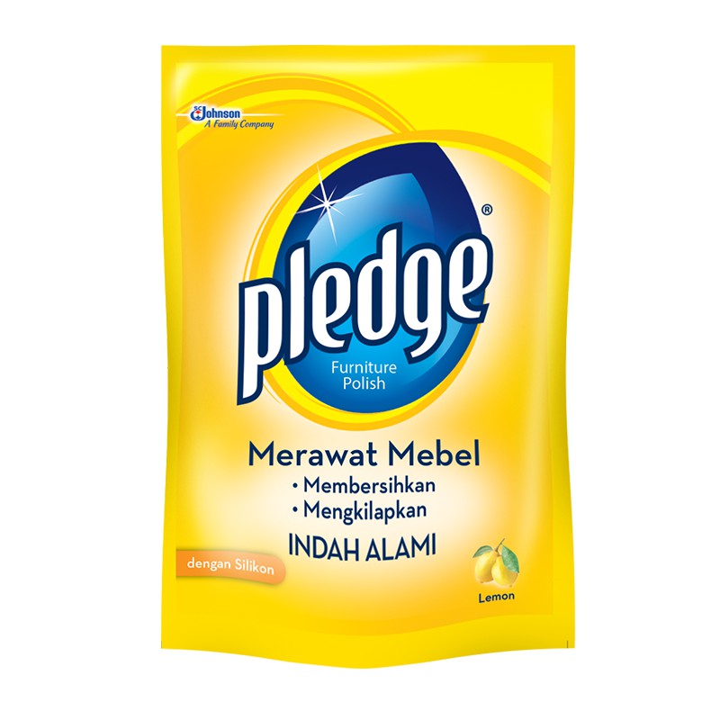 Jual Pledge Pembersih Furniture Mebel Kayu Refil 410ml / Pengkilap Kayu ...