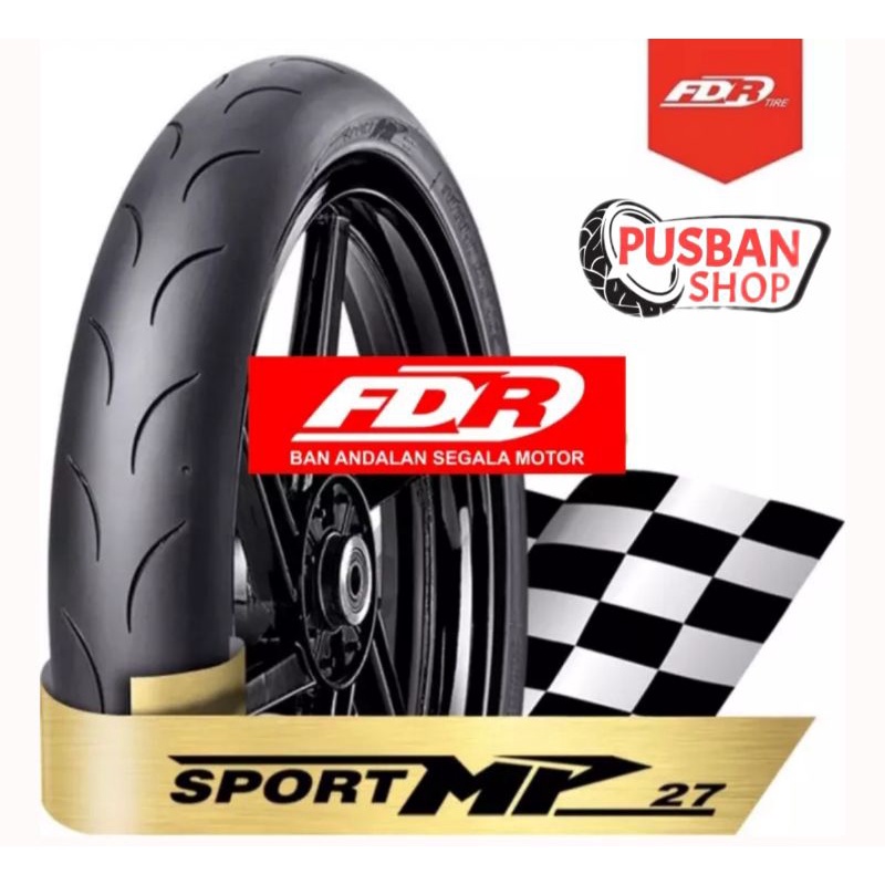 Jual BAN FDR SOFT COMPOUND 90/80-14 MP 76/MP 27/SPORT XR GOLD RACING ...