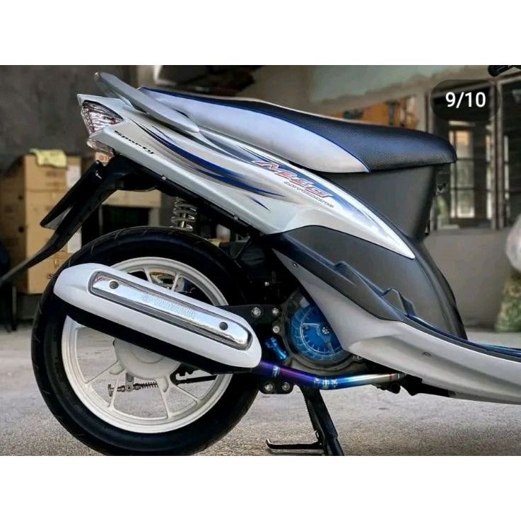 Jual STRIPING STANDAR ORI LIST STIKER MIO SPORTY 110 TAHUN 2007 PUTIH ...
