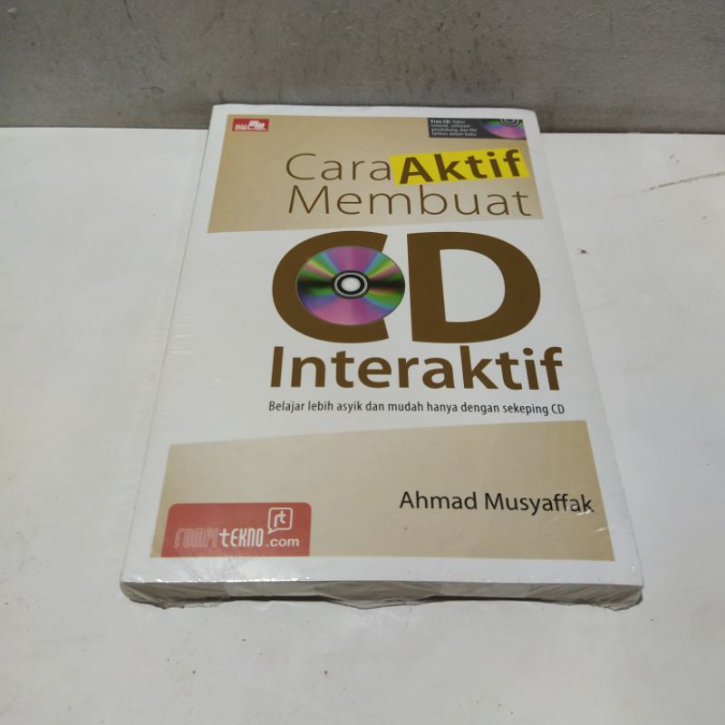 Jual Buku Obral Super Murah - Buku Cara Aktif Membuat CD Interaktif | Shopee Indonesia