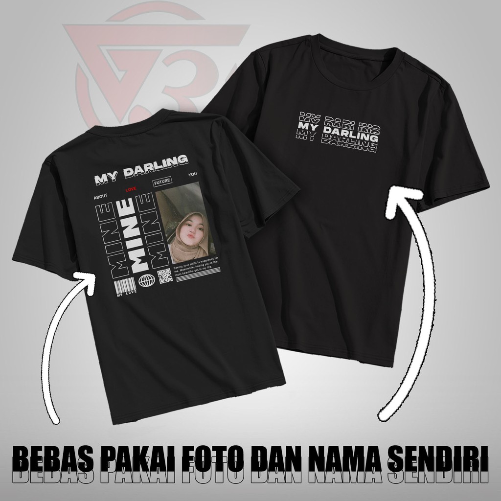 Jual SEHARI JADI! CUSTOM REQUEST KAOS BUCIN STREETWEAR BISA REQUEST PAKAI FOTO SENDIRI SUKA SUKA ...
