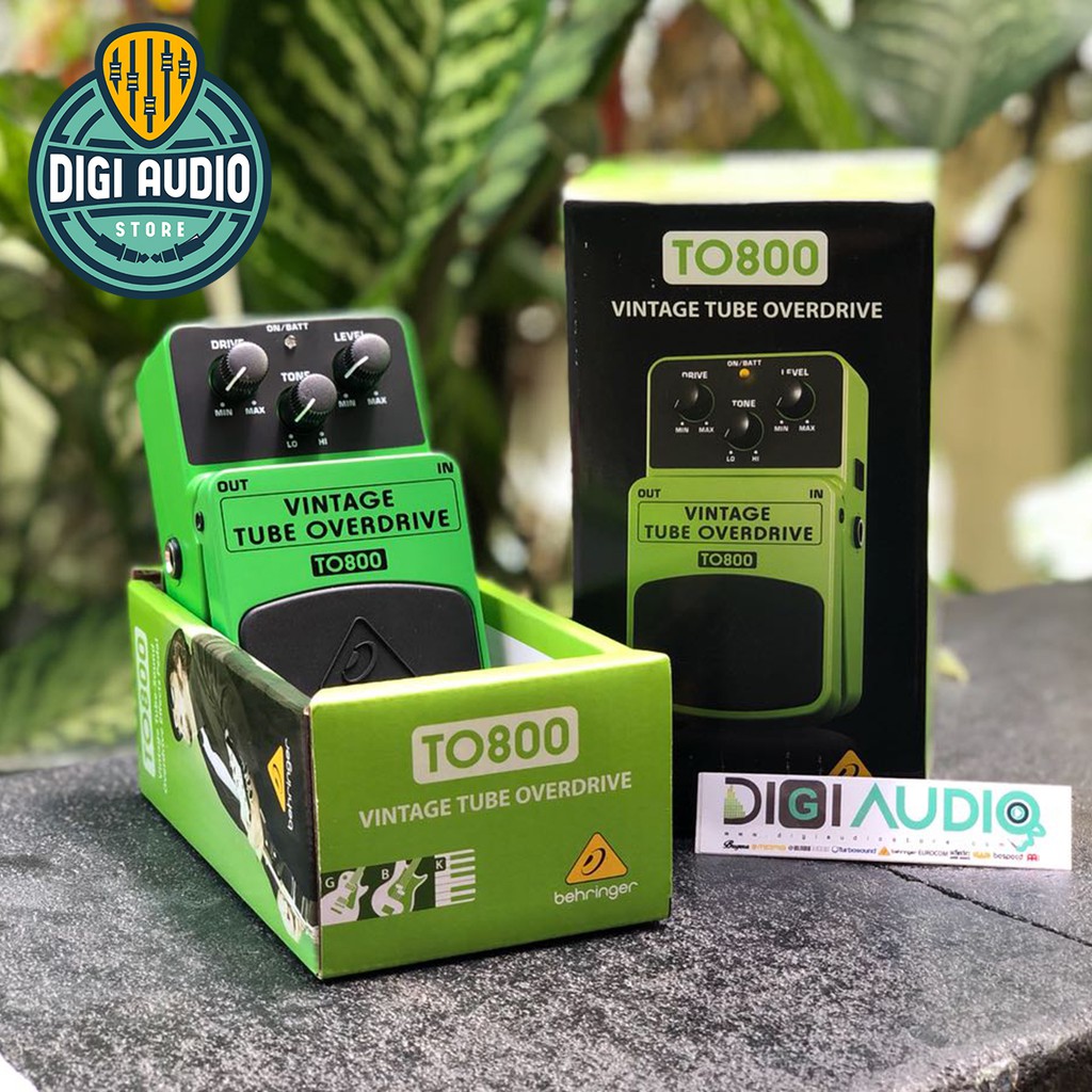 Jual Behringer TO800 Vintage Tube Sound Overdrive Effect Pedal Stompbox ...