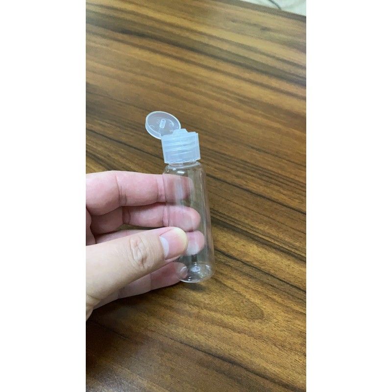 Jual botol fliptop 30ml plastik flip top 30 ml flip cap | Shopee Indonesia