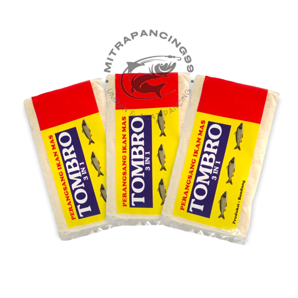 Jual Umpan Pancing Tombro 3 in 1 - Umpan Ikan Mas | Shopee Indonesia