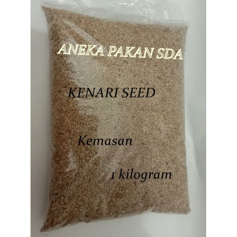 Jual Pakan Burung Kenari Seed Kemasan 1 kilogram/ pakan burung Kenari ...