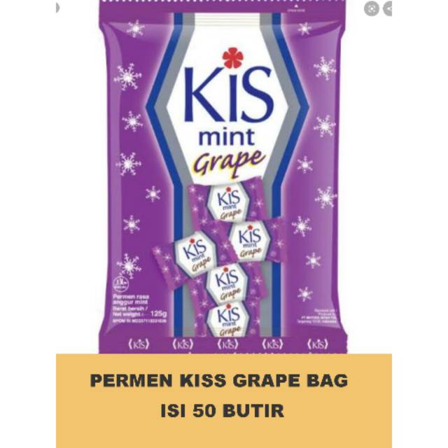 Jual PERMEN KISS GRAPE / KISS ANGGUR | Shopee Indonesia