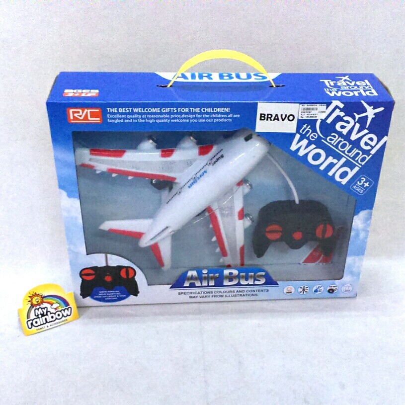 Jual Mainan anak laki cowok rc Pesawat Remot kontrol Pesawat (09070202 ...