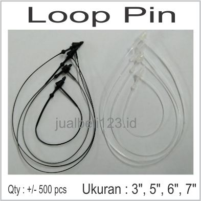 Jual Tali Hang Tag Loop Pin String Pin Lock pin | Shopee Indonesia