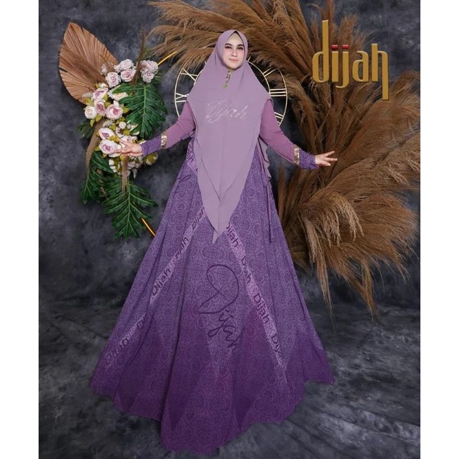 Jual DIJAH 517 Syari ETNIK vintage elegan by Dijah original | Shopee ...