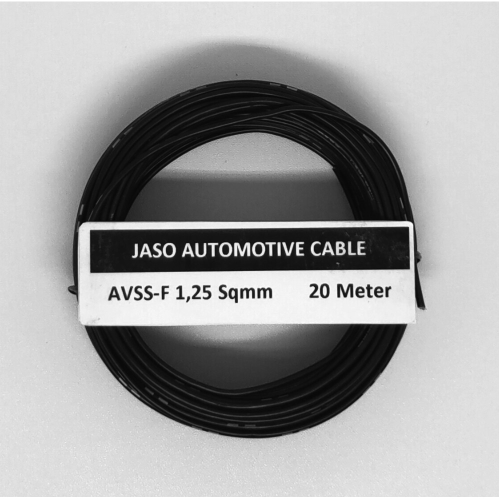 Jual Automotive Cable Kabel Otomotif AVSS ~ f 1.25 Sqmm 20M Double Ink Marking ( AVSS 1.25mm 1 ...