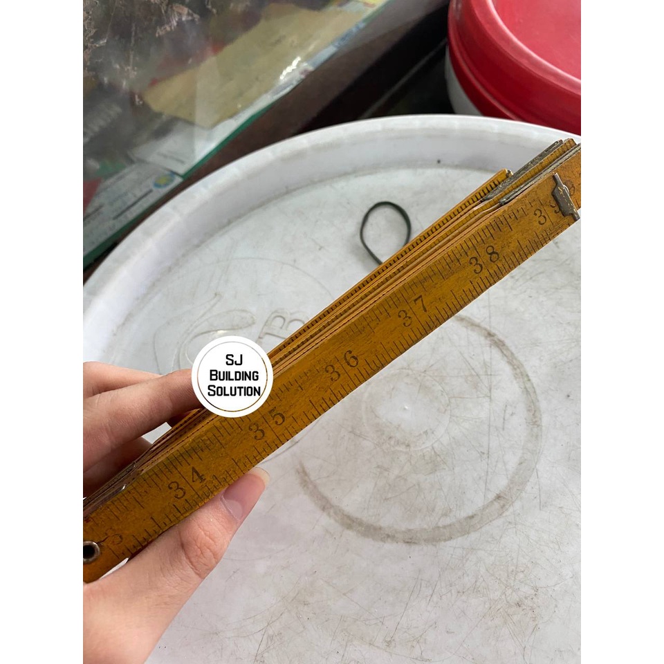 Jual METERAN KAYU METERAN KAIN 1 METER 1M 1METER BISA DIPANJANGIN MURAH ...