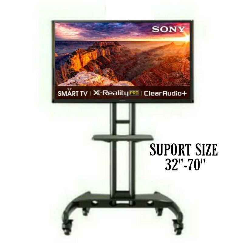 Jual bracket standing tv breket tv braket tv 32 40 43 50 55 60 65 70 75 ...