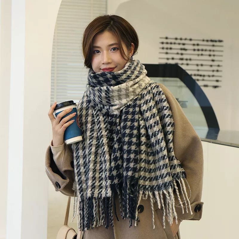 Jual LONG SCARF SYAL SELENDANG WINTER MUSIM DINGIN | Shopee Indonesia