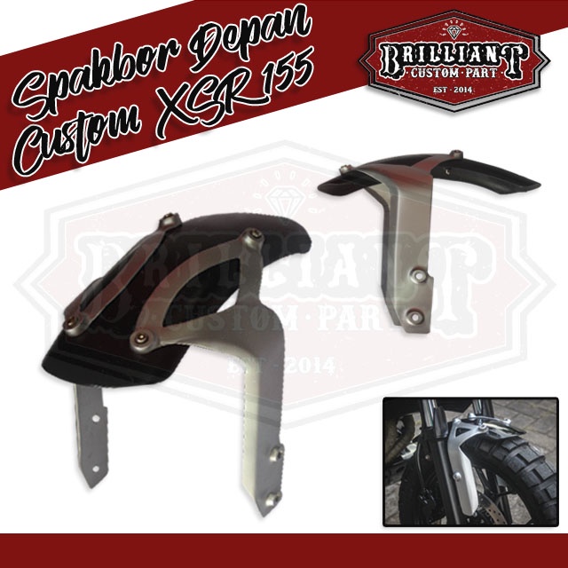 Jual Spakbor Depan Custom XSR155 Untuk Ban Ukuran 130 17 | Shopee Indonesia