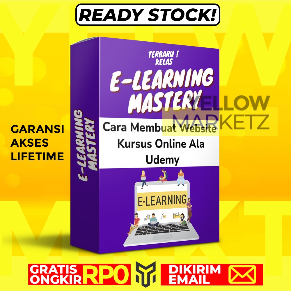 Jual E-LEARNING MASTERY - Rahasia Buat Website Kelas Online Layaknya ...