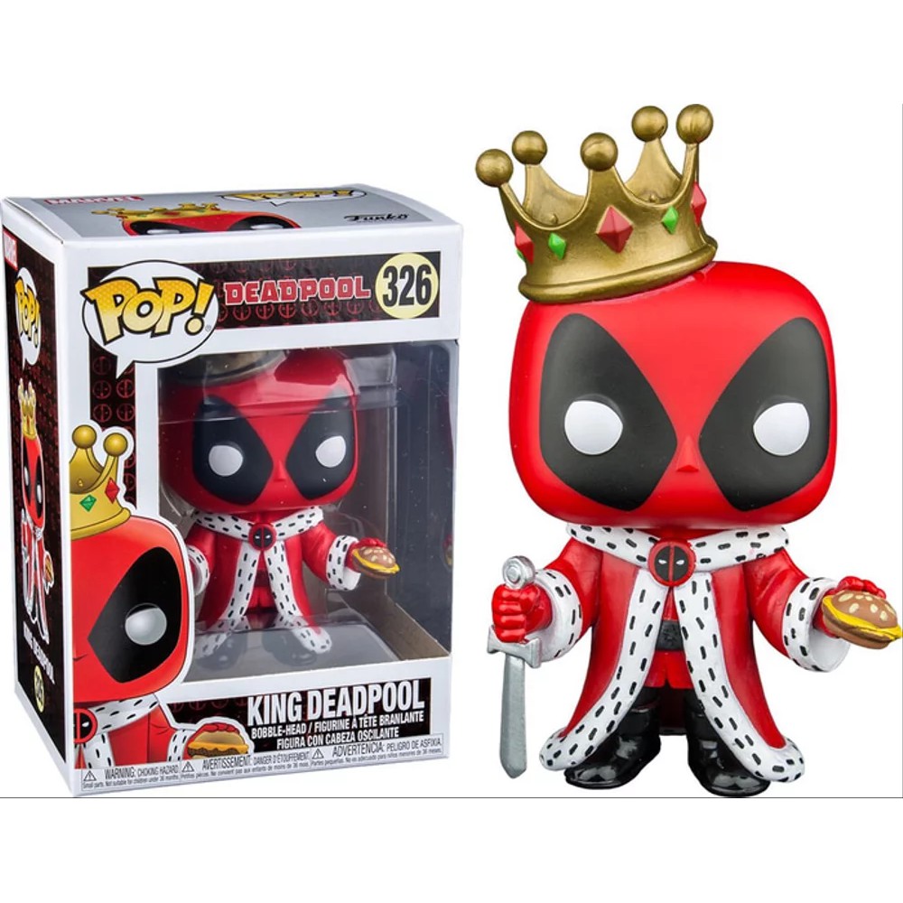 Jual Funko Pop Marvel - King Deadpool FYE | Shopee Indonesia