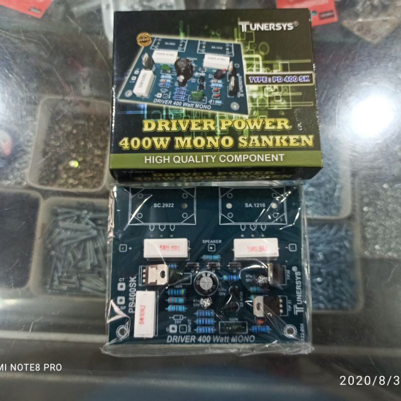 Jual Driver power sanken 400w 400watt mono Tunersys type : PD 400 SK | Shopee Indonesia
