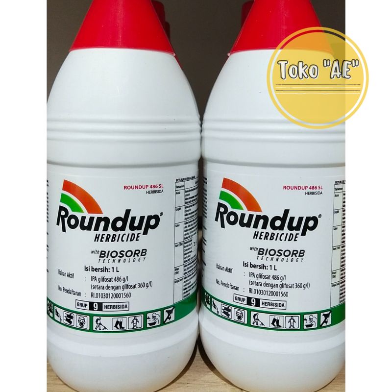 Jual Herbisida Roundup - 1 Liter | Shopee Indonesia