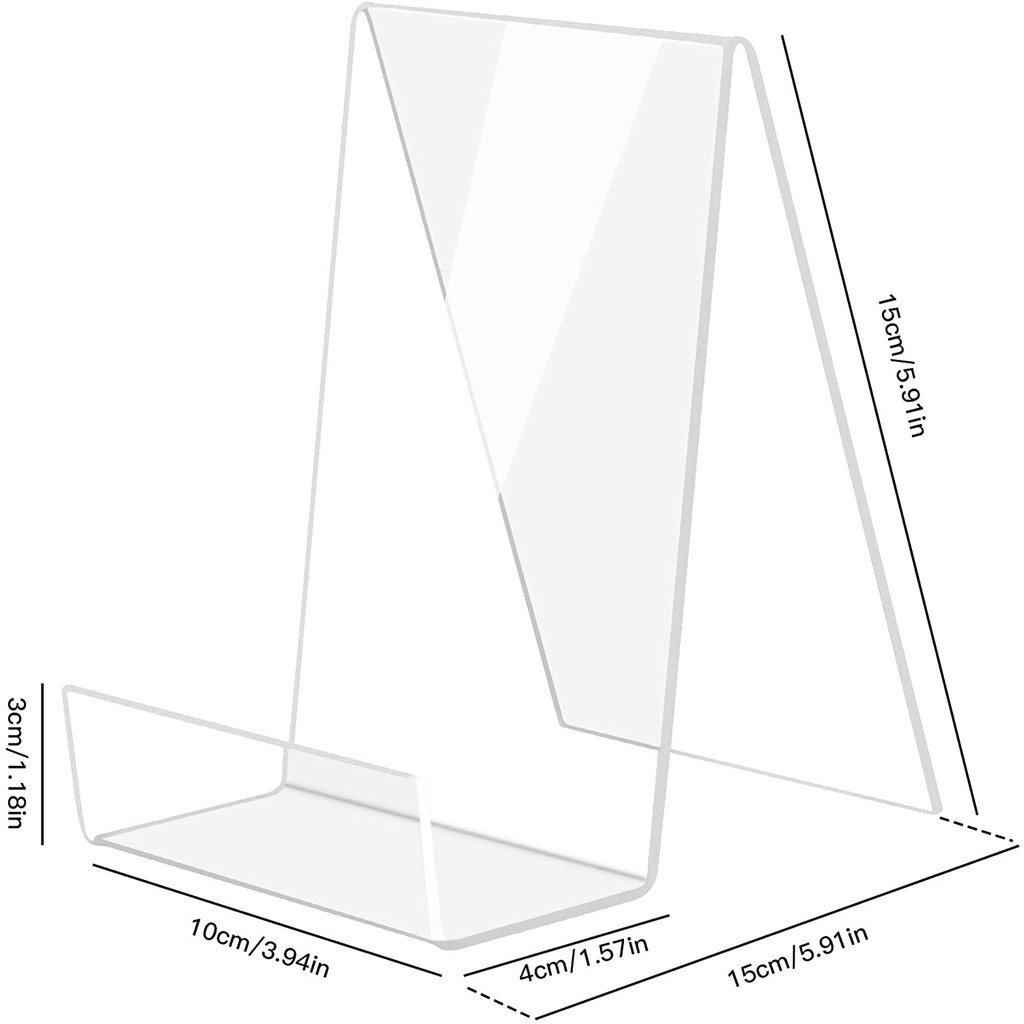 Jual DISPLAY BOOK STAND PENYANGGAH BUKU ACRYLIC | Shopee Indonesia